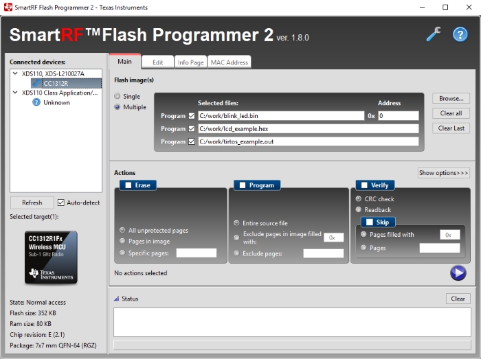 FLASH-PROGRAMMER SmartRF フラッシュ・プログラマ | TIJ.co.jp