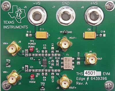 THS4501EVM THS4501EVM Evaluation Module | TI.com