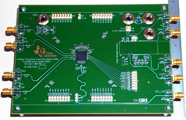 TLK2501EVM TLK2501 SerDes Evaluation Module | TI.com