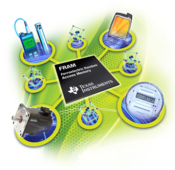 FRAM - Smart IC Memory from Texas Instruments